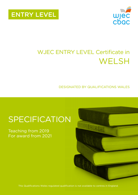 Entry Level Welsh Entry Level Welsh