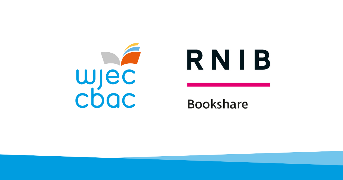 WJEC partners with RNIB Bookshare initiative