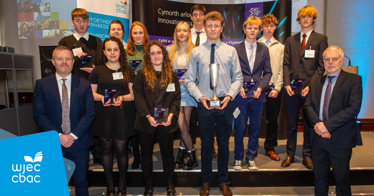 Wales’ future inventors recognised at WJEC’s annual Innovation Awards