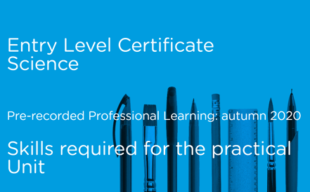 Entry Level Certificate in Science