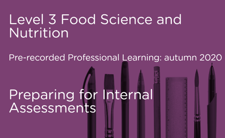 Level 3 Food Science and Nutrition
